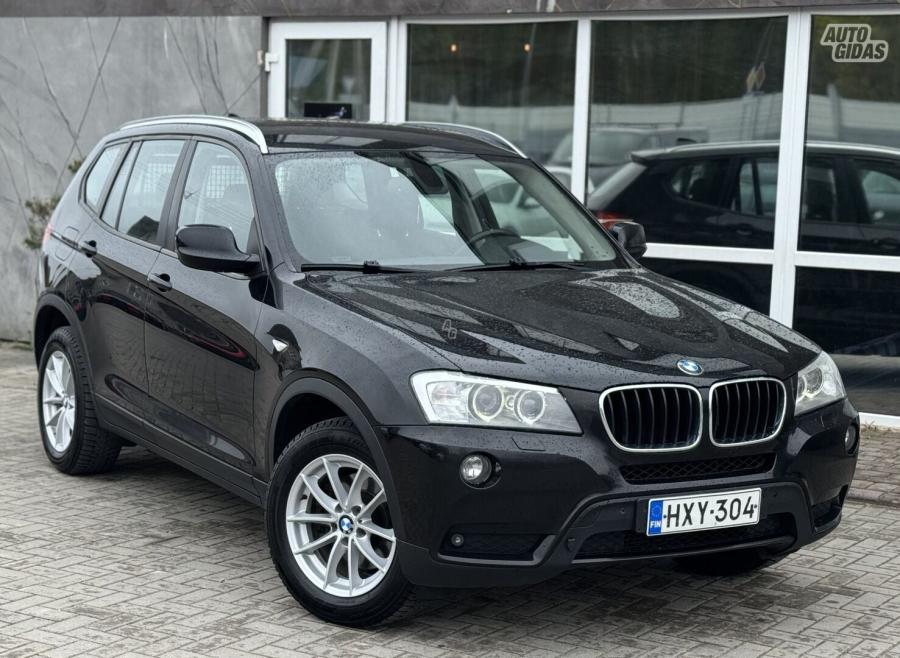 Black BMW X3 2011 in Radviliskis, with an engine capacity of 2.00 L and mileage of 326 thousand km for 7650 €, photo 3 on AUTOMOTO.COM.LV