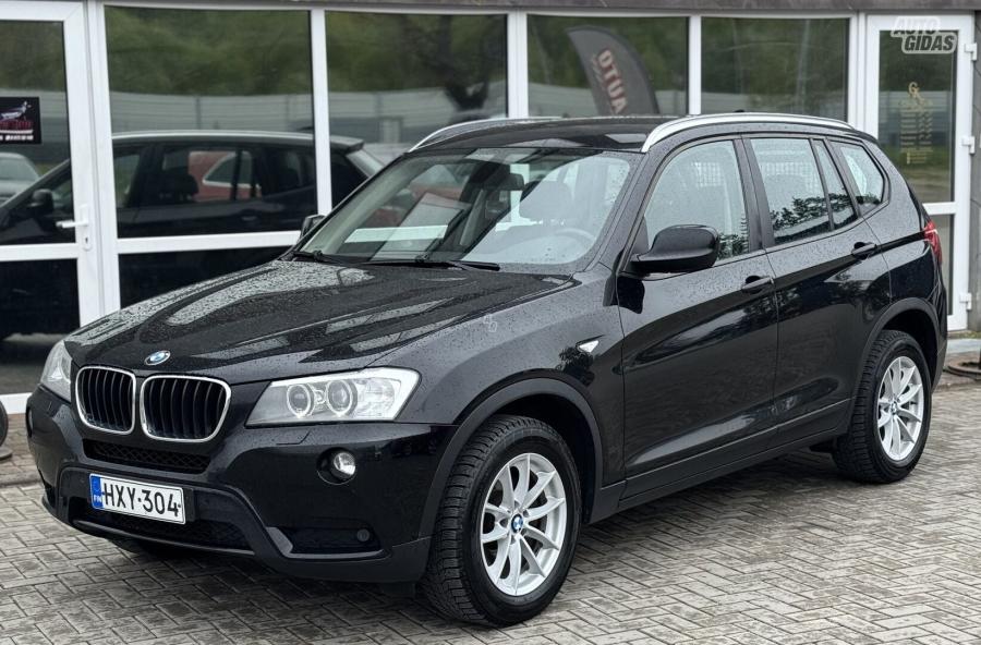 Black BMW X3 2011 in Radviliskis, with an engine capacity of 2.00 L and mileage of 326 thousand km for 7650 €, photo 4 on AUTOMOTO.COM.LV