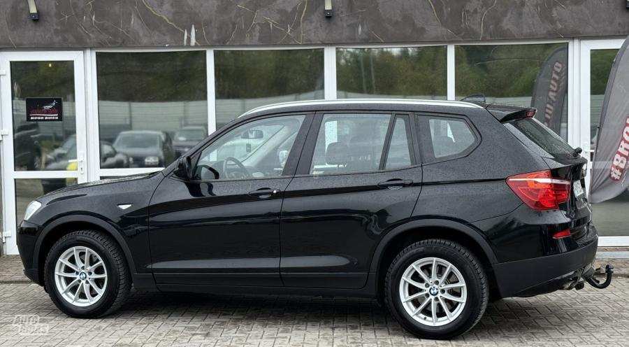 Black BMW X3 2011 in Radviliskis, with an engine capacity of 2.00 L and mileage of 326 thousand km for 7650 €, photo 9 on AUTOMOTO.COM.LV