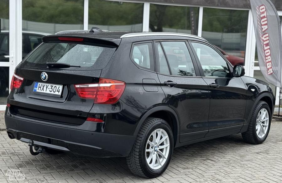 Black BMW X3 2011 in Radviliskis, with an engine capacity of 2.00 L and mileage of 326 thousand km for 7650 €, photo 10 on AUTOMOTO.COM.LV