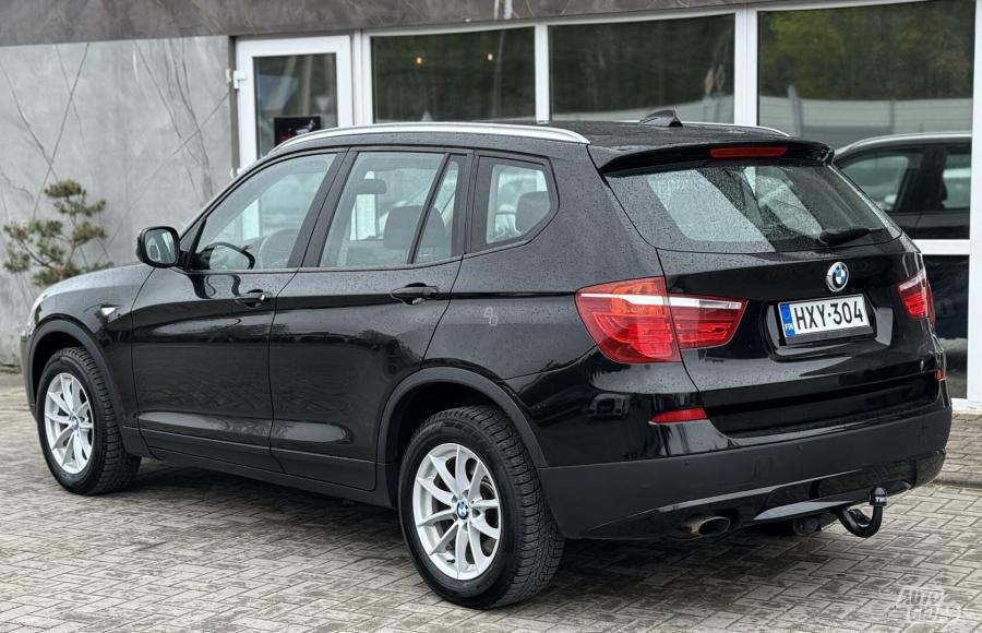 Black BMW X3 2011 in Radviliskis, with an engine capacity of 2.00 L and mileage of 326 thousand km for 7650 €, photo 11 on AUTOMOTO.COM.LV