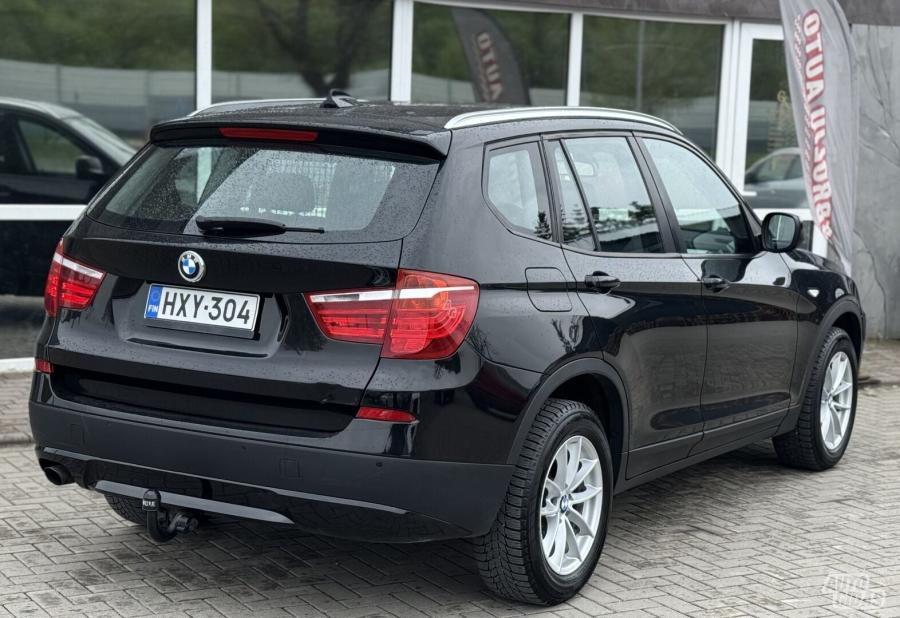 Black BMW X3 2011 in Radviliskis, with an engine capacity of 2.00 L and mileage of 326 thousand km for 7650 €, photo 12 on AUTOMOTO.COM.LV