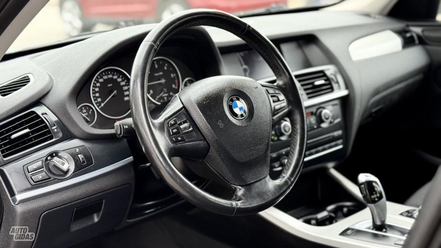 Black BMW X3 2011 in Radviliskis, with an engine capacity of 2.00 L and mileage of 326 thousand km for 7650 €, photo 16 on AUTOMOTO.COM.LV