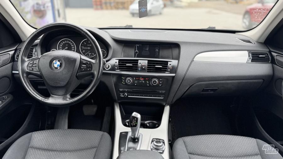 Black BMW X3 2011 in Radviliskis, with an engine capacity of 2.00 L and mileage of 326 thousand km for 7650 €, photo 18 on AUTOMOTO.COM.LV