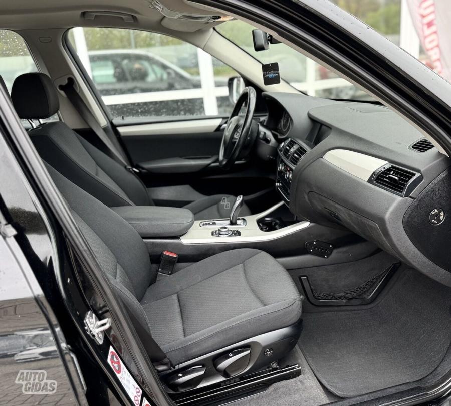 Black BMW X3 2011 in Radviliskis, with an engine capacity of 2.00 L and mileage of 326 thousand km for 7650 €, photo 19 on AUTOMOTO.COM.LV