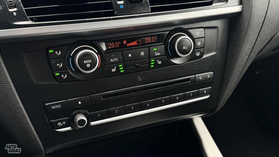 Black BMW X3 2011 in Radviliskis, with an engine capacity of 2.00 L and mileage of 326 thousand km for 7650 €, photo 24 on AUTOMOTO.COM.LV
