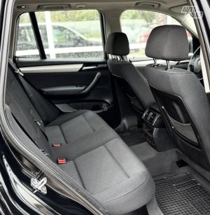 Black BMW X3 2011 in Radviliskis, with an engine capacity of 2.00 L and mileage of 326 thousand km for 7650 €, photo 25 on AUTOMOTO.COM.LV