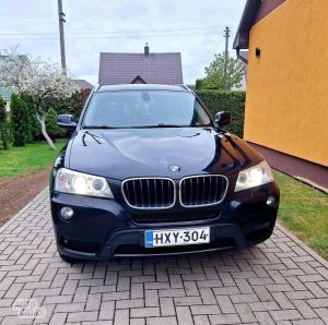 Black BMW X3 2011 in Radviliskis, with an engine capacity of 2.00 L and mileage of 328 thousand km for 7350 €, photo 4 on AUTOMOTO.COM.LV