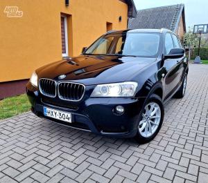 Black BMW X3 2011 in Radviliskis, with an engine capacity of 2.00 L and mileage of 328 thousand km for 7350 €, photo 5 on AUTOMOTO.COM.LV