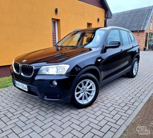 Black BMW X3 2011 in Radviliskis, with an engine capacity of 2.00 L and mileage of 328 thousand km for 7350 €, photo 6 on AUTOMOTO.COM.LV
