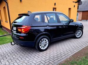 Black BMW X3 2011 in Radviliskis, with an engine capacity of 2.00 L and mileage of 328 thousand km for 7350 €, photo 12 on AUTOMOTO.COM.LV