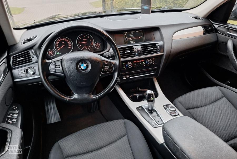 Black BMW X3 2011 in Radviliskis, with an engine capacity of 2.00 L and mileage of 328 thousand km for 7350 €, photo 16 on AUTOMOTO.COM.LV