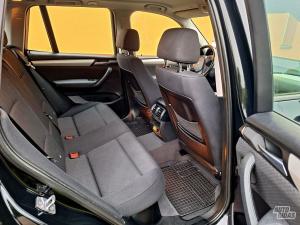 Black BMW X3 2011 in Radviliskis, with an engine capacity of 2.00 L and mileage of 328 thousand km for 7350 €, photo 21 on AUTOMOTO.COM.LV