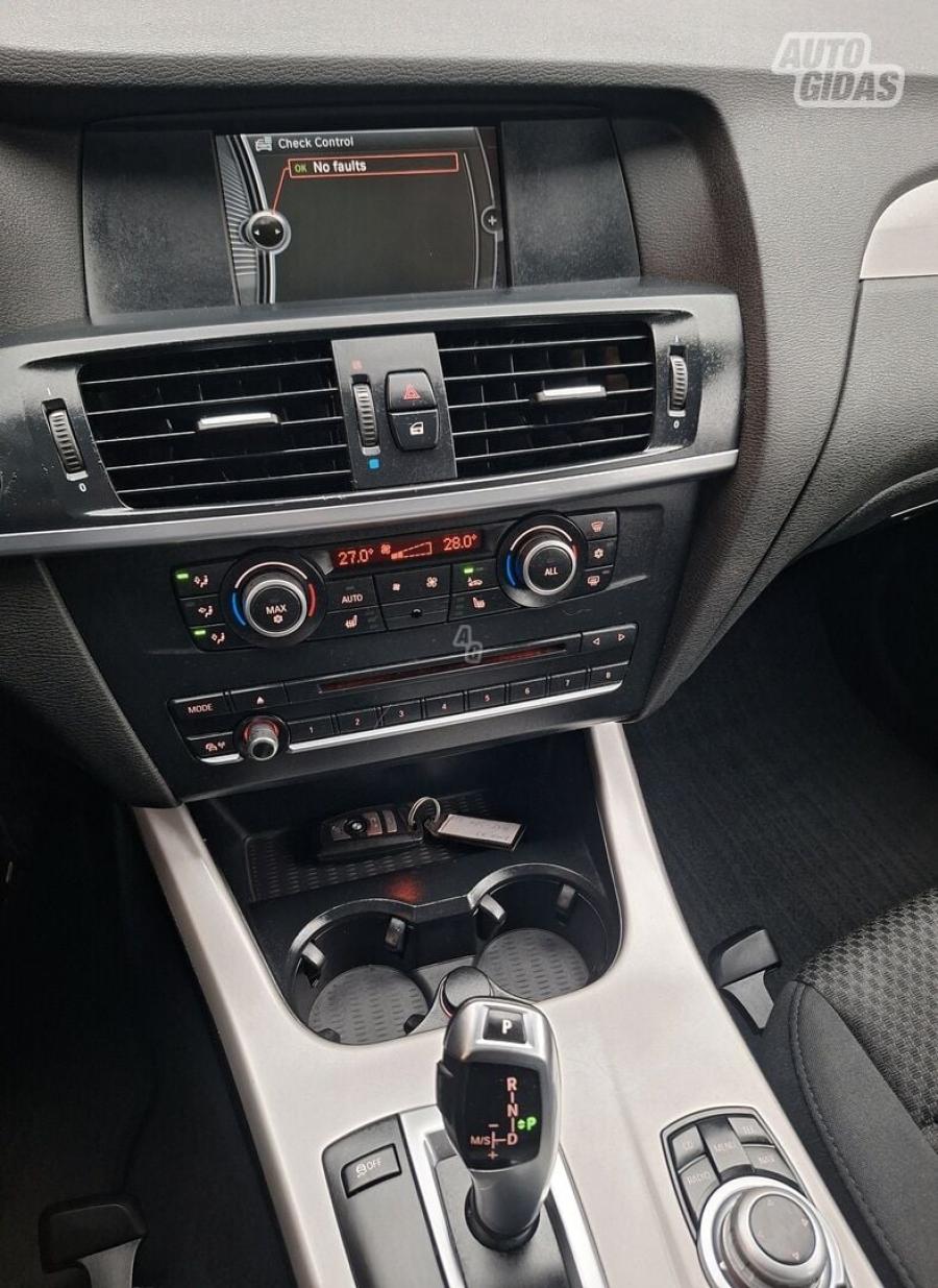 Black BMW X3 2011 in Radviliskis, with an engine capacity of 2.00 L and mileage of 328 thousand km for 7350 €, photo 26 on AUTOMOTO.COM.LV