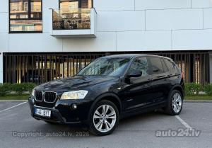 Black BMW X3 2011 in Tartu, with an engine capacity of 2.00 L and mileage of 298 thousand km for 6200 €, photo  on AUTOMOTO.COM.LV