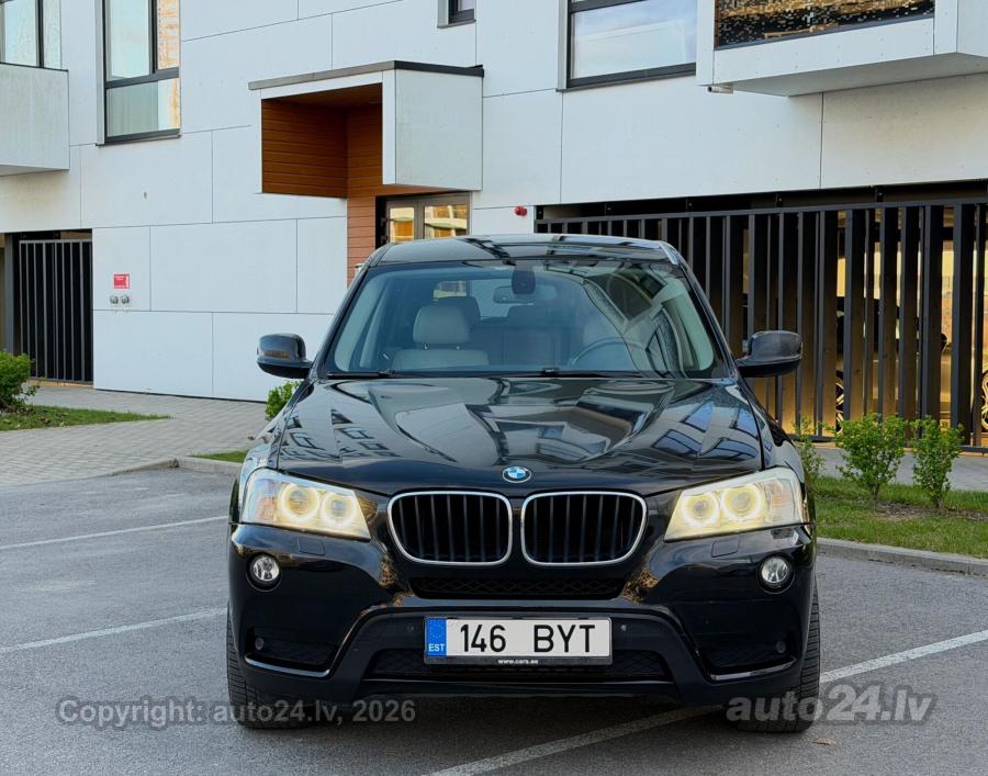 Melns BMW X3 2011 Tartu, ar dzinēja tilpumu 2.00 L un nobraukumu 298 tūkst. km par 6200 €, foto 3 vietnē AUTOMOTO.COM.LV