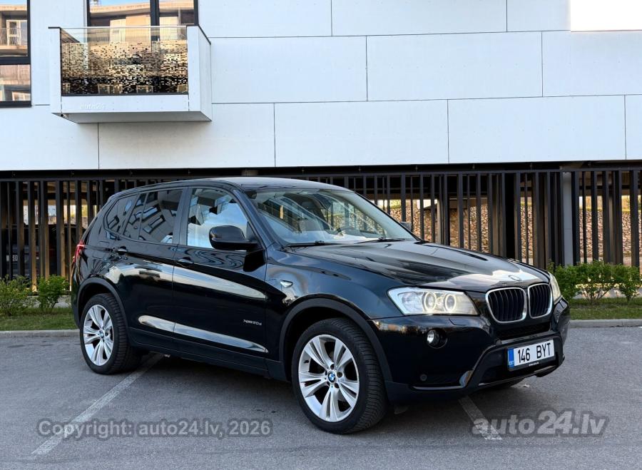 Melns BMW X3 2011 Tartu, ar dzinēja tilpumu 2.00 L un nobraukumu 298 tūkst. km par 6200 €, foto 4 vietnē AUTOMOTO.COM.LV