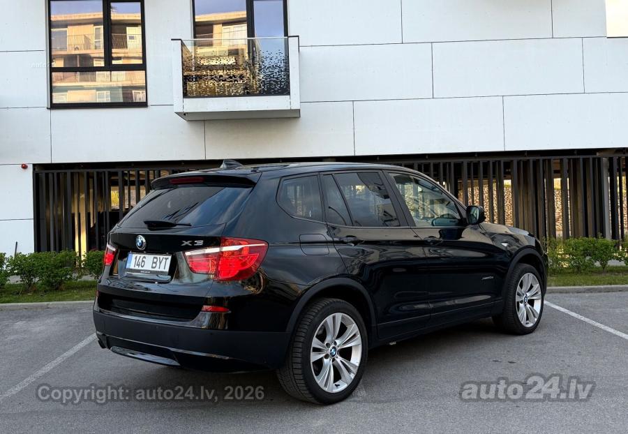 Melns BMW X3 2011 Tartu, ar dzinēja tilpumu 2.00 L un nobraukumu 298 tūkst. km par 6200 €, foto 6 vietnē AUTOMOTO.COM.LV