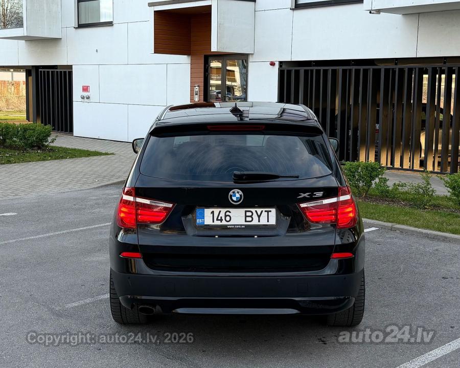 Melns BMW X3 2011 Tartu, ar dzinēja tilpumu 2.00 L un nobraukumu 298 tūkst. km par 6200 €, foto 7 vietnē AUTOMOTO.COM.LV