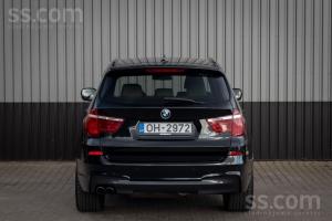Black BMW X3 2011 in Talsi, with an engine capacity of 3.00 L and mileage of 287 thousand km for 11990 €, photo 6 on AUTOMOTO.COM.LV