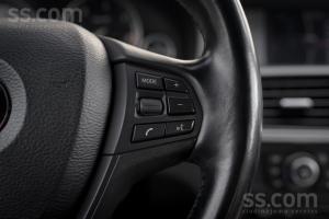 Black BMW X3 2011 in Talsi, with an engine capacity of 3.00 L and mileage of 287 thousand km for 11990 €, photo 20 on AUTOMOTO.COM.LV