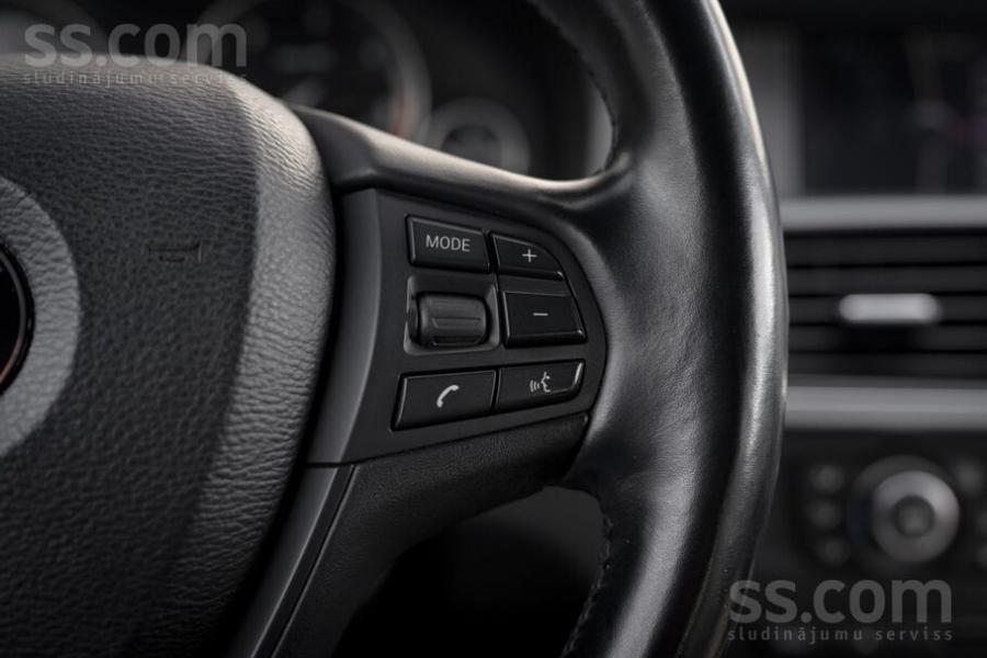 Black BMW X3 2011 in Talsi, with an engine capacity of 3.00 L and mileage of 287 thousand km for 11990 €, photo 20 on AUTOMOTO.COM.LV
