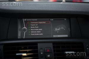 Black BMW X3 2011 in Talsi, with an engine capacity of 3.00 L and mileage of 287 thousand km for 11990 €, photo 24 on AUTOMOTO.COM.LV