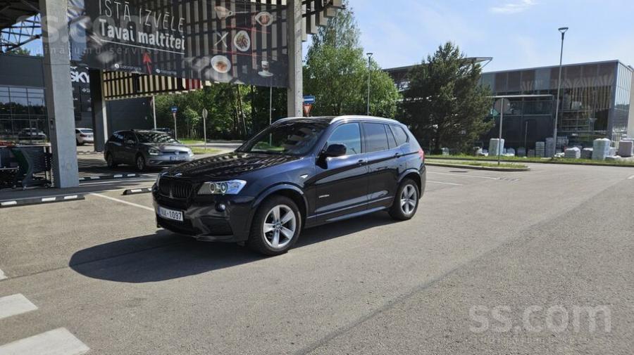 Black BMW X3 2011 in Riga, with an engine capacity of 3.00 L and mileage of 280 thousand km for 12000 €, photo 1 on AUTOMOTO.COM.LV