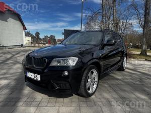Melns BMW X3 2011 Rīga, ar dzinēja tilpumu 3.00 L un nobraukumu 292 tūkst. km par 11000 €, foto  vietnē AUTOMOTO.COM.LV