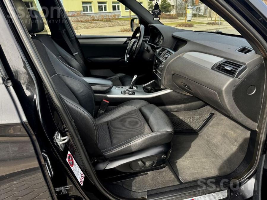 Черный БМВ Х3 2011 в Рига, объемом двигателя 3.00 л и пробегом 292 тыс. км за 11000 €, фото 11 на AUTOMOTO.COM.LV