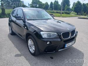 Melns BMW X3 2011 Valmiera, ar dzinēja tilpumu 2.00 L un nobraukumu 264 tūkst. km par 9200 €, foto  vietnē AUTOMOTO.COM.LV