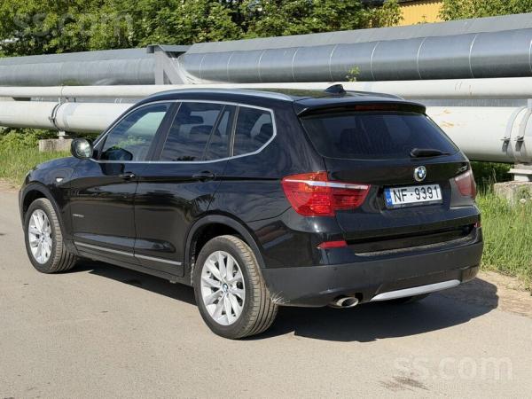 Black BMW X3 2011 in Riga, with an engine capacity of 2.00 L and mileage of 294 thousand km for 9800 €, photo 2 on AUTOMOTO.COM.LV