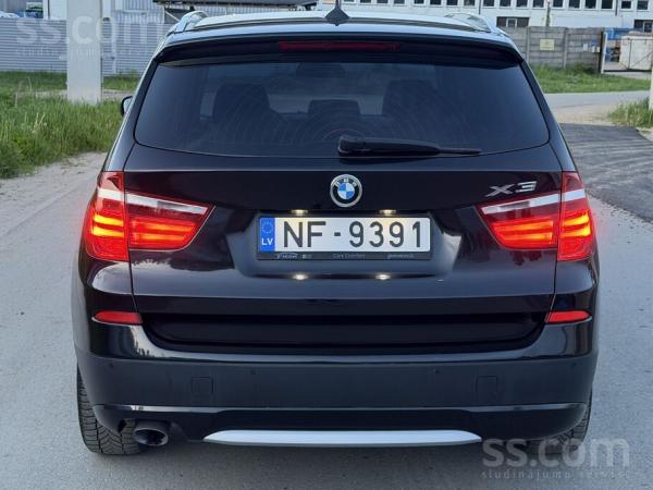 Black BMW X3 2011 in Riga, with an engine capacity of 2.00 L and mileage of 294 thousand km for 9800 €, photo 10 on AUTOMOTO.COM.LV