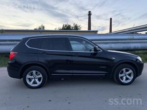 Black BMW X3 2011 in Riga, with an engine capacity of 2.00 L and mileage of 294 thousand km for 9800 €, photo 14 on AUTOMOTO.COM.LV