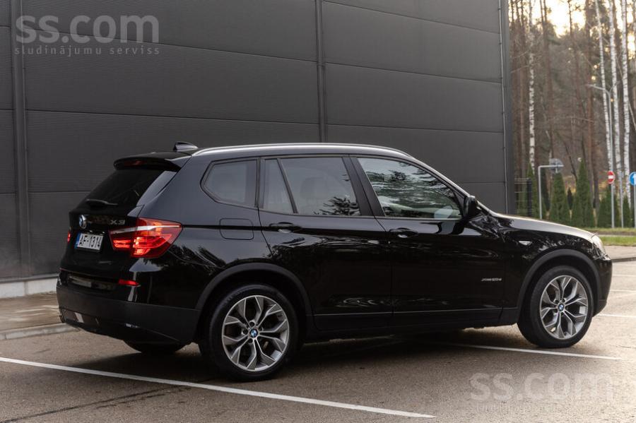 Melns BMW X3 2011 Rīga, ar dzinēja tilpumu 2.00 L un nobraukumu 166 tūkst. km par 11300 €, foto 3 vietnē AUTOMOTO.COM.LV