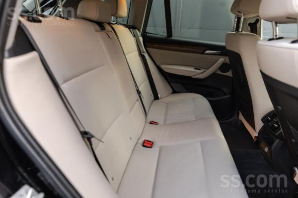 Melns BMW X3 2011 Rīga, ar dzinēja tilpumu 2.00 L un nobraukumu 166 tūkst. km par 11300 €, foto 7 vietnē AUTOMOTO.COM.LV