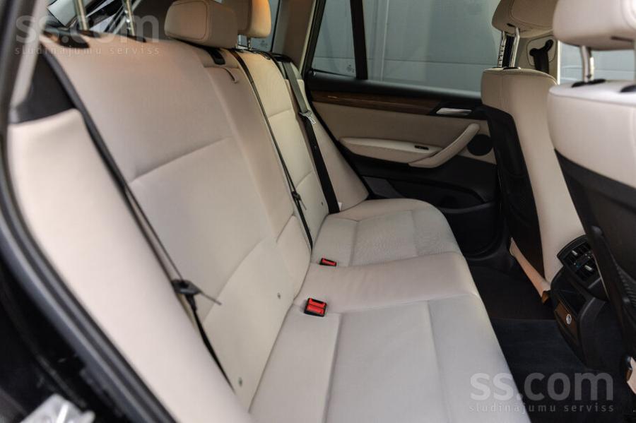 Melns BMW X3 2011 Rīga, ar dzinēja tilpumu 2.00 L un nobraukumu 166 tūkst. km par 11300 €, foto 8 vietnē AUTOMOTO.COM.LV