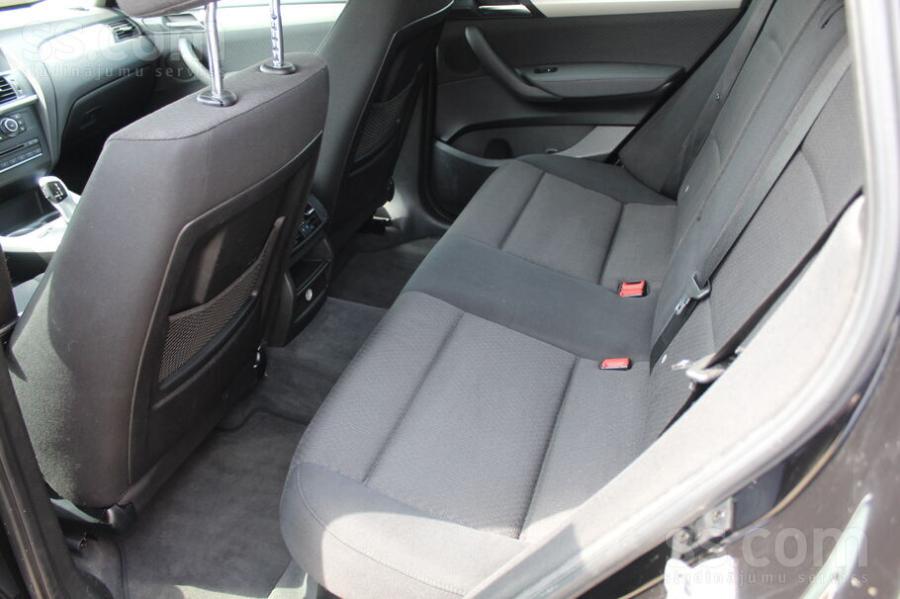 Melns BMW X3 2011 Liepāja, ar dzinēja tilpumu 2.00 L un nobraukumu 321 tūkst. km par 8500 €, foto 7 vietnē AUTOMOTO.COM.LV
