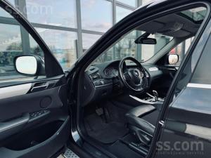 Черный БМВ Х3 2011 в Цесис, объемом двигателя 3.00 л и пробегом 288 тыс. км за 11999 €, фото 13 на AUTOMOTO.COM.LV