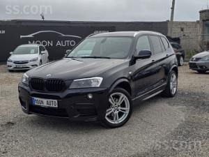 Black BMW X3 2011 in Liepaja, with an engine capacity of 2.00 L and mileage of 206 thousand km for 13200 €, photo  on AUTOMOTO.COM.LV