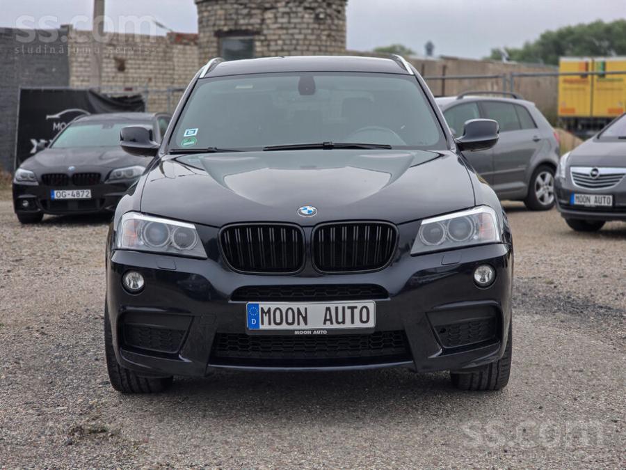 Melns BMW X3 2011 Liepāja, ar dzinēja tilpumu 2.00 L un nobraukumu 206 tūkst. km par 13200 €, foto 4 vietnē AUTOMOTO.COM.LV