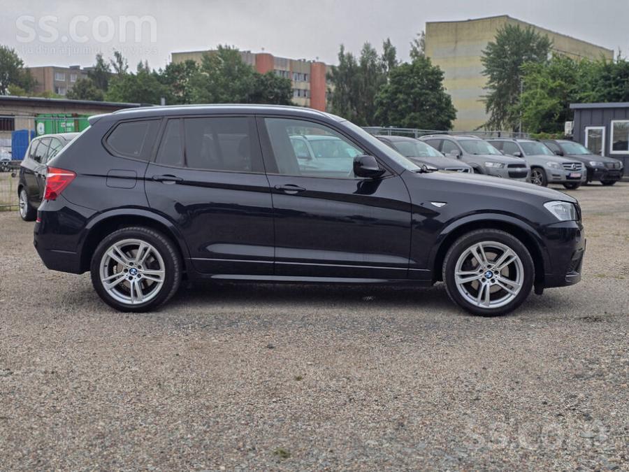 Melns BMW X3 2011 Liepāja, ar dzinēja tilpumu 2.00 L un nobraukumu 206 tūkst. km par 13200 €, foto 6 vietnē AUTOMOTO.COM.LV