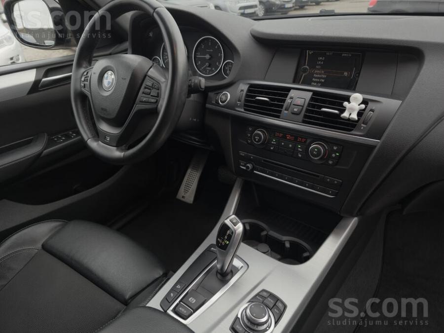 Melns BMW X3 2011 Liepāja, ar dzinēja tilpumu 2.00 L un nobraukumu 206 tūkst. km par 13200 €, foto 16 vietnē AUTOMOTO.COM.LV