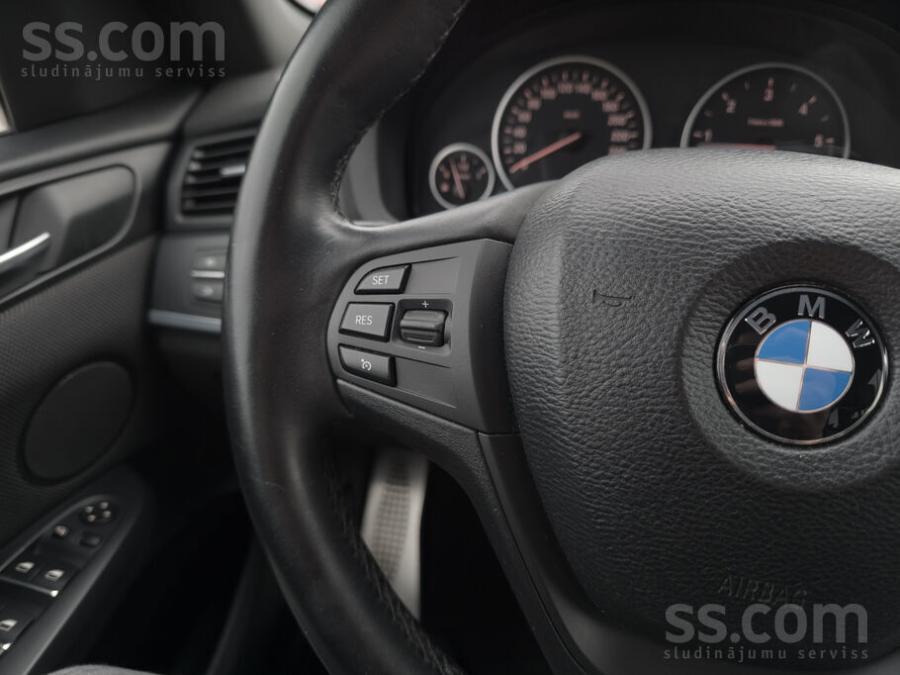 Melns BMW X3 2011 Liepāja, ar dzinēja tilpumu 2.00 L un nobraukumu 206 tūkst. km par 13200 €, foto 20 vietnē AUTOMOTO.COM.LV