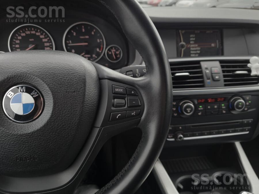 Melns BMW X3 2011 Liepāja, ar dzinēja tilpumu 2.00 L un nobraukumu 206 tūkst. km par 13200 €, foto 21 vietnē AUTOMOTO.COM.LV