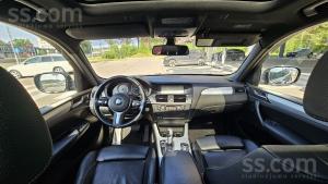 Black BMW X3 2011 in Riga, with an engine capacity of 3.00 L and mileage of 280 thousand km for 10900 €, photo 7 on AUTOMOTO.COM.LV