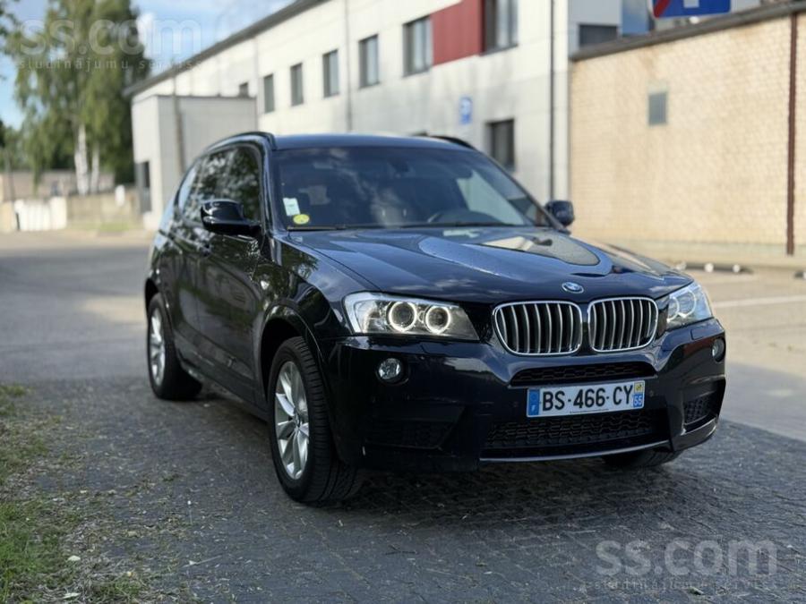 Черный БМВ Х3 2011 в Даугавпилс, объемом двигателя 3.00 л и пробегом 295 тыс. км за 9500 €, фото 3 на AUTOMOTO.COM.LV