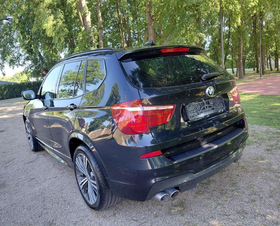Melns BMW X3 2011 Vilkaviškis, ar dzinēja tilpumu 2.99 L un nobraukumu 198 tūkst. km par 10300 €, foto 9 vietnē AUTOMOTO.COM.LV