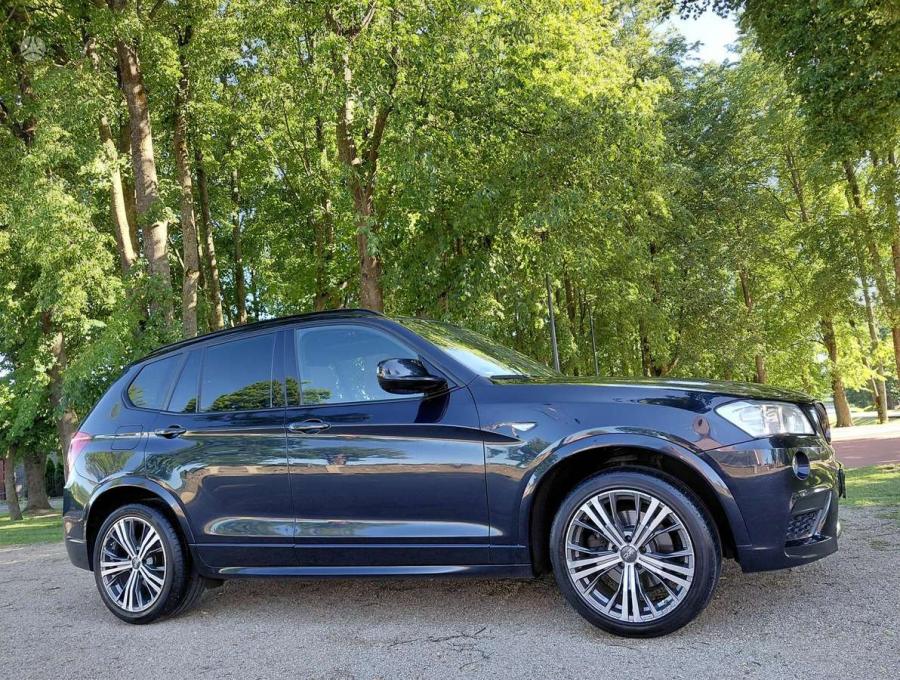 Melns BMW X3 2011 Vilkaviškis, ar dzinēja tilpumu 2.99 L un nobraukumu 198 tūkst. km par 10300 €, foto 13 vietnē AUTOMOTO.COM.LV
