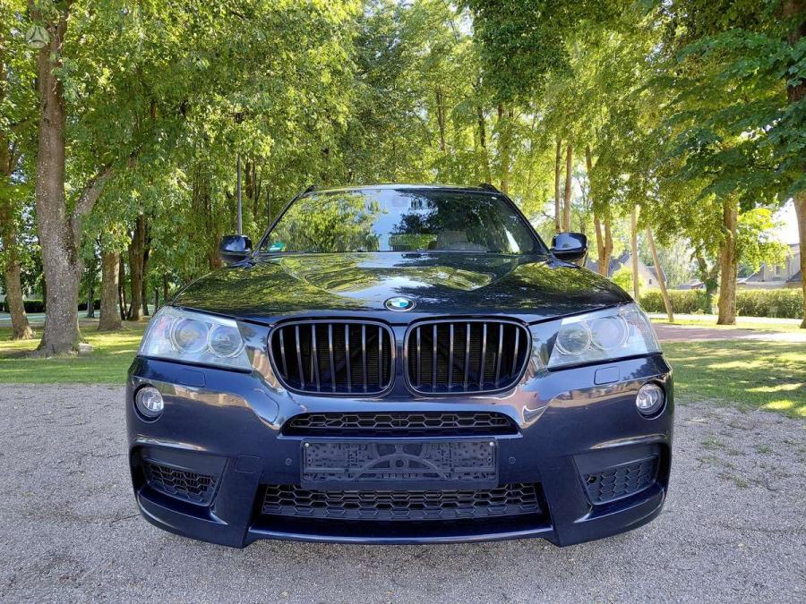 Melns BMW X3 2011 Vilkaviškis, ar dzinēja tilpumu 2.99 L un nobraukumu 198 tūkst. km par 10300 €, foto 17 vietnē AUTOMOTO.COM.LV